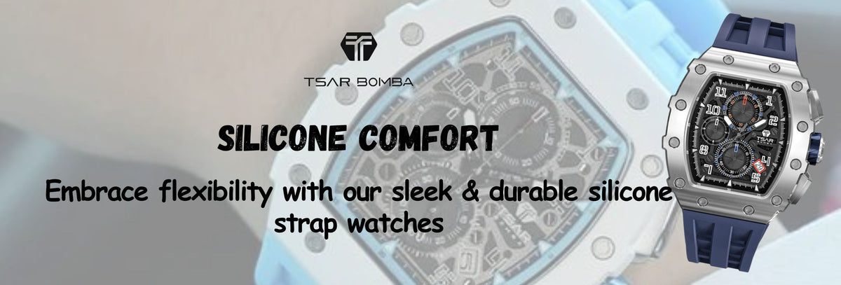 Silicone Comfort - Embrace flexibility with our sleek & durable silico ...