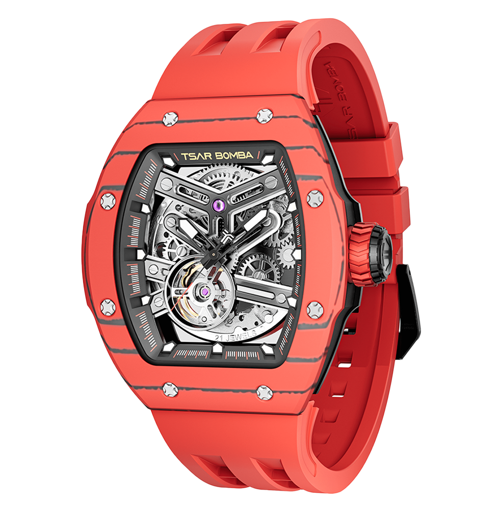 Atomic-Interchangeable Carbon Fiber Automatic Watch – TSARBOMBA WATCH